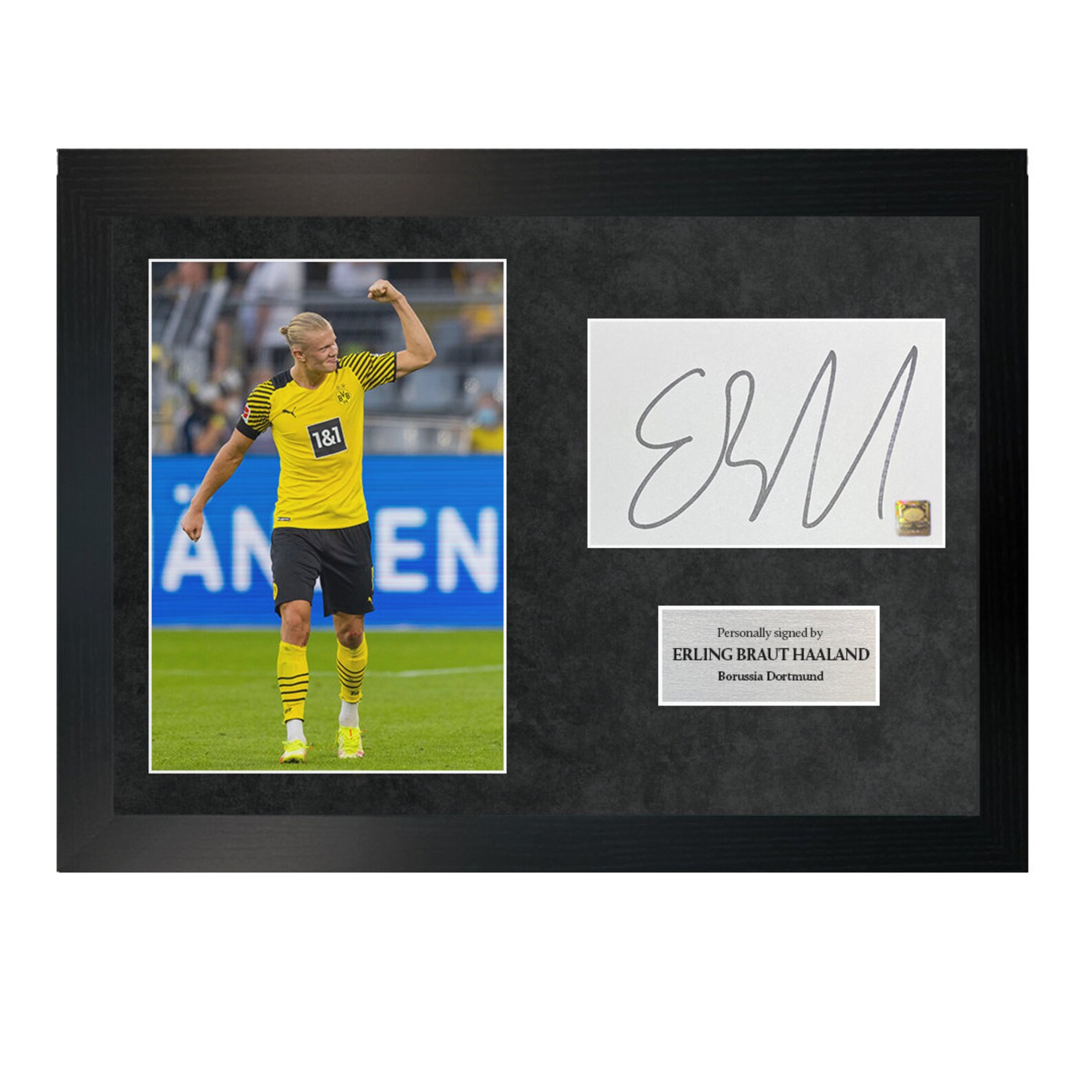 Erling Braut Haaland | A4 Hand-signed Photo Frame W/ COA - Etsy