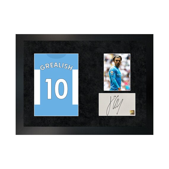 Jack Grealish A3 Hand-signed Photo & Poster Frame W/ COA - Etsy