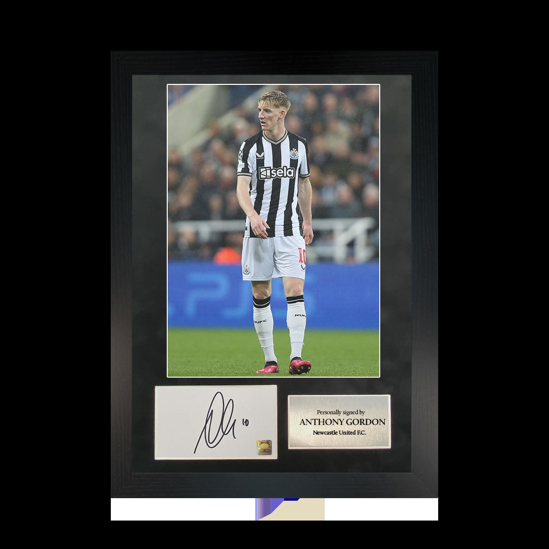 Anthony Gordon A3 Hand-signed Photo Frame W/ COA - Etsy