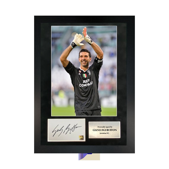 Gianluigi Buffon A3 Hand-signed Photo Frame W/ COA | Etsy