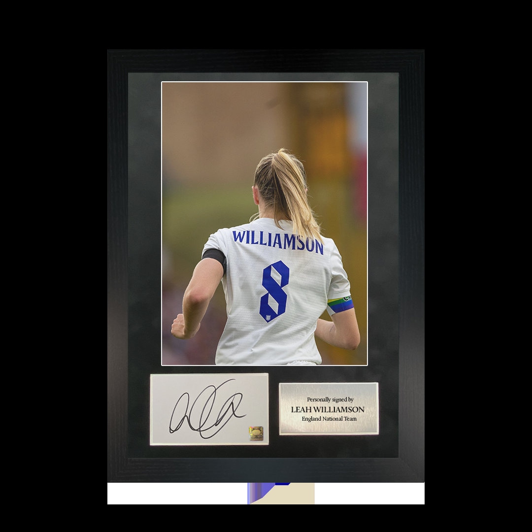 Leah Williamson | A3 Hand-signed Photo Frame W/ COA - Etsy