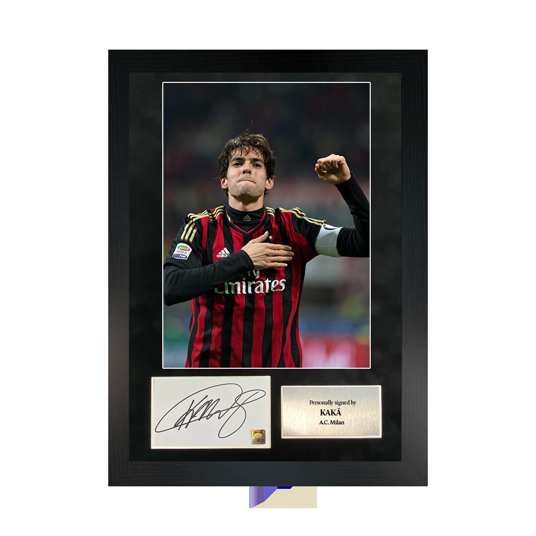 Kaká A3 Hand-signed Photo Frame W/ COA - Etsy