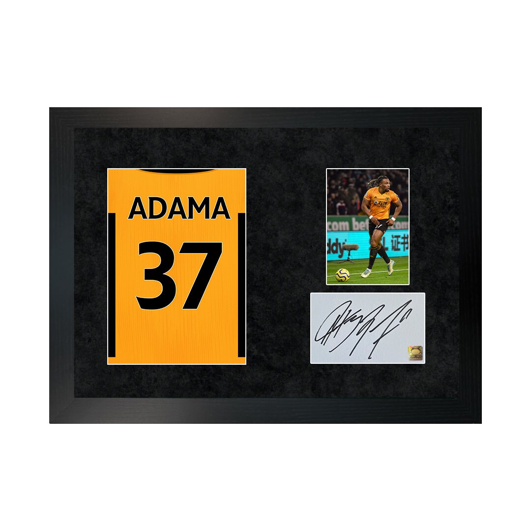 Adama Traoré | A3 Hand-signed Photo & Poster Frame W/ COA - Etsy