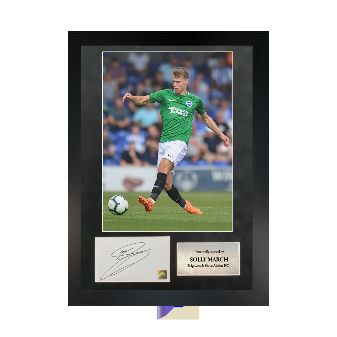 Solly March | A3 Hand-signed Photo Frame W/ COA - Etsy