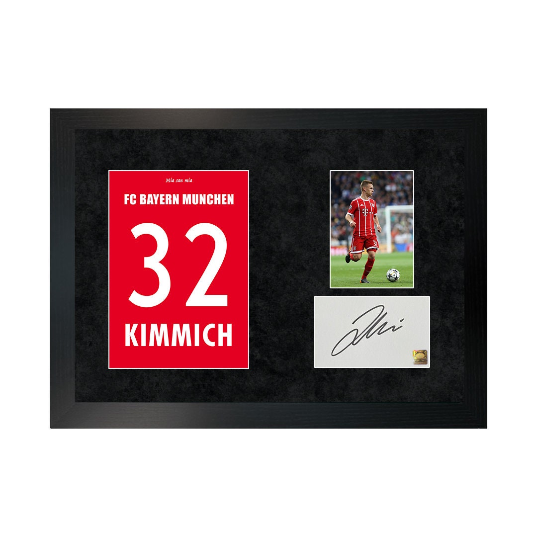 Joshua Kimmich A3 Hand-signed Photo & Poster Frame W/ COA - Etsy