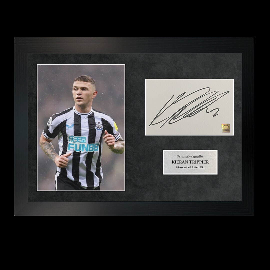 Kieran Trippier | A4 Hand-signed Photo Frame W/ COA - Etsy UK