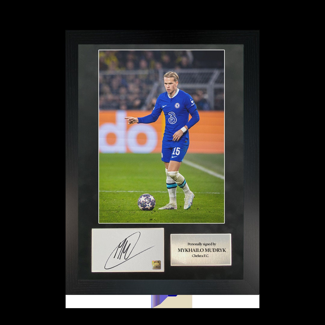 Mykhailo Mudryk | A3 Hand-signed Photo Frame W/ COA - Etsy
