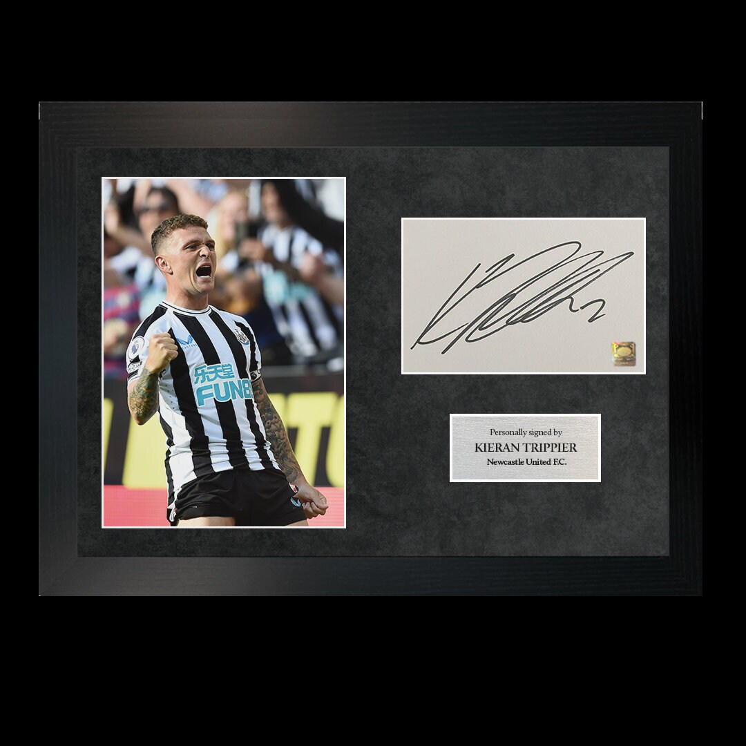 Kieran Trippier A4 Hand-signed Photo Frame W/ COA - Etsy