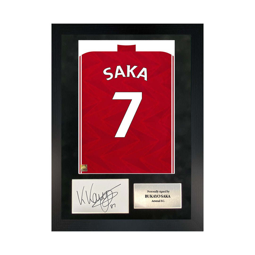 Buyako Saka Hand-signed Shirt Back Poster Frame W/ COA - Etsy