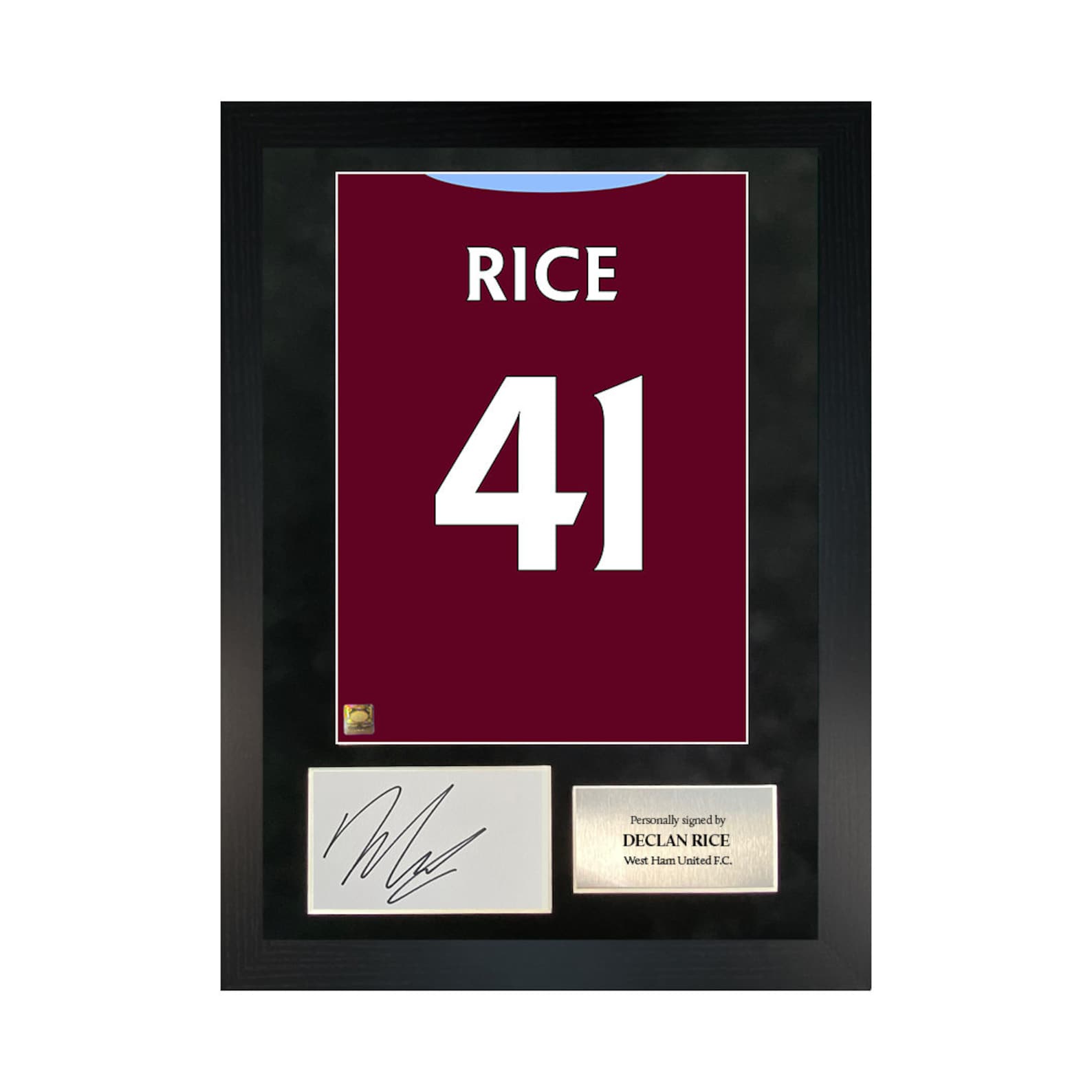 Declan Rice Hand-signed Shirt Back Poster Frame W/ COA - Etsy