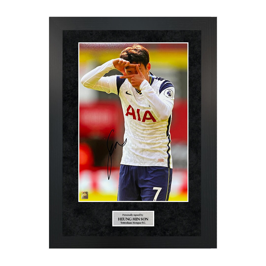 Heung-Min Son Signed Photo W/ COA | Etsy
