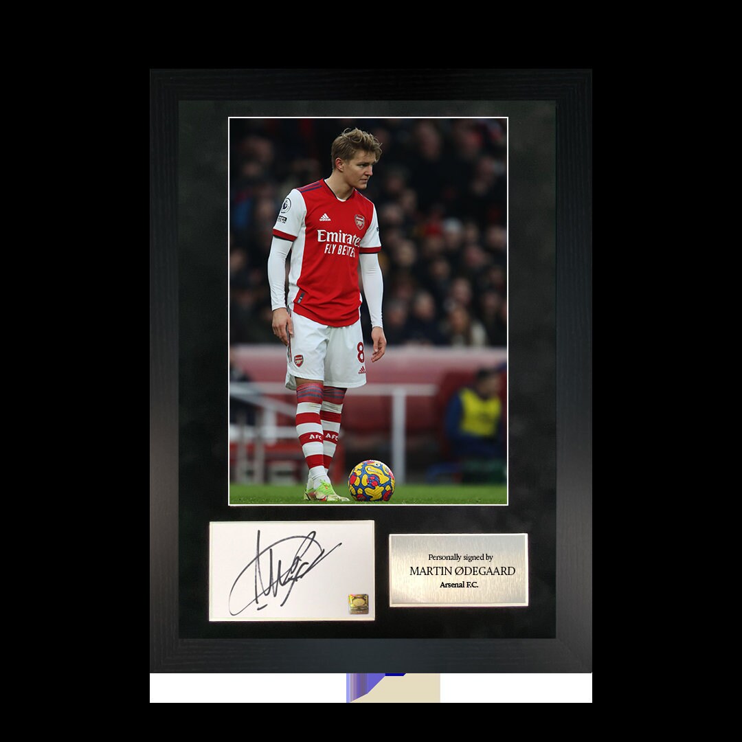 Martin Ødegaard | A3 Hand-signed Photo Frame W/ COA - Etsy