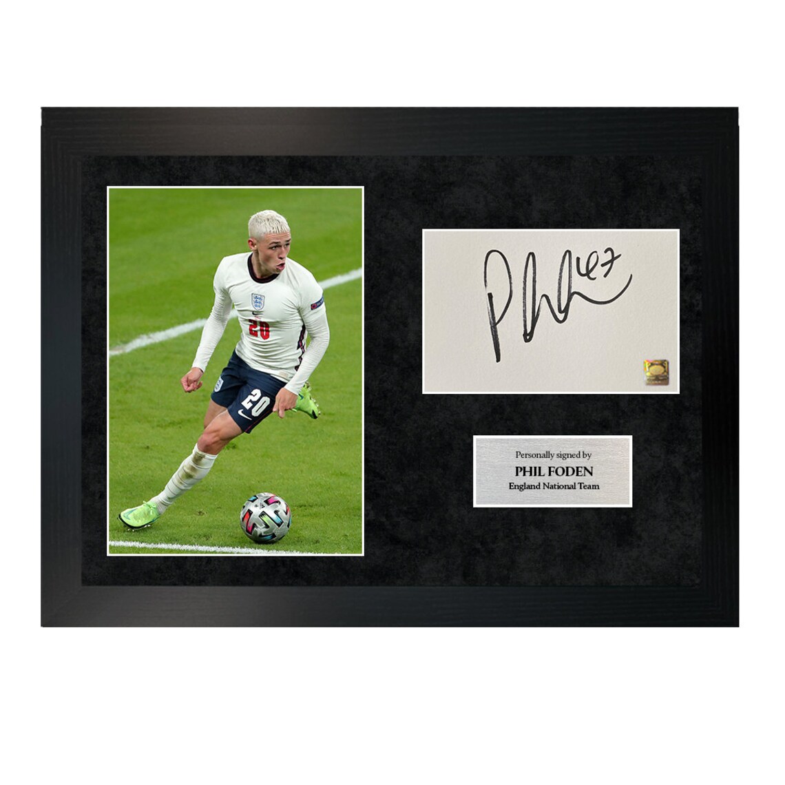 Phil Foden | A4 Hand-signed Photo Frame W/ COA - Etsy UK