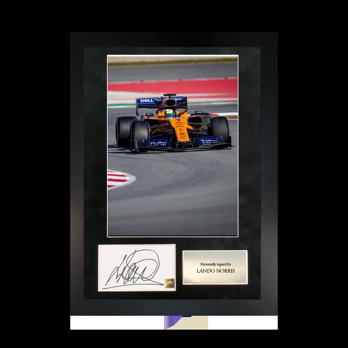 Lando Norris A3 Hand-signed Photo Frame W/ COA - Etsy