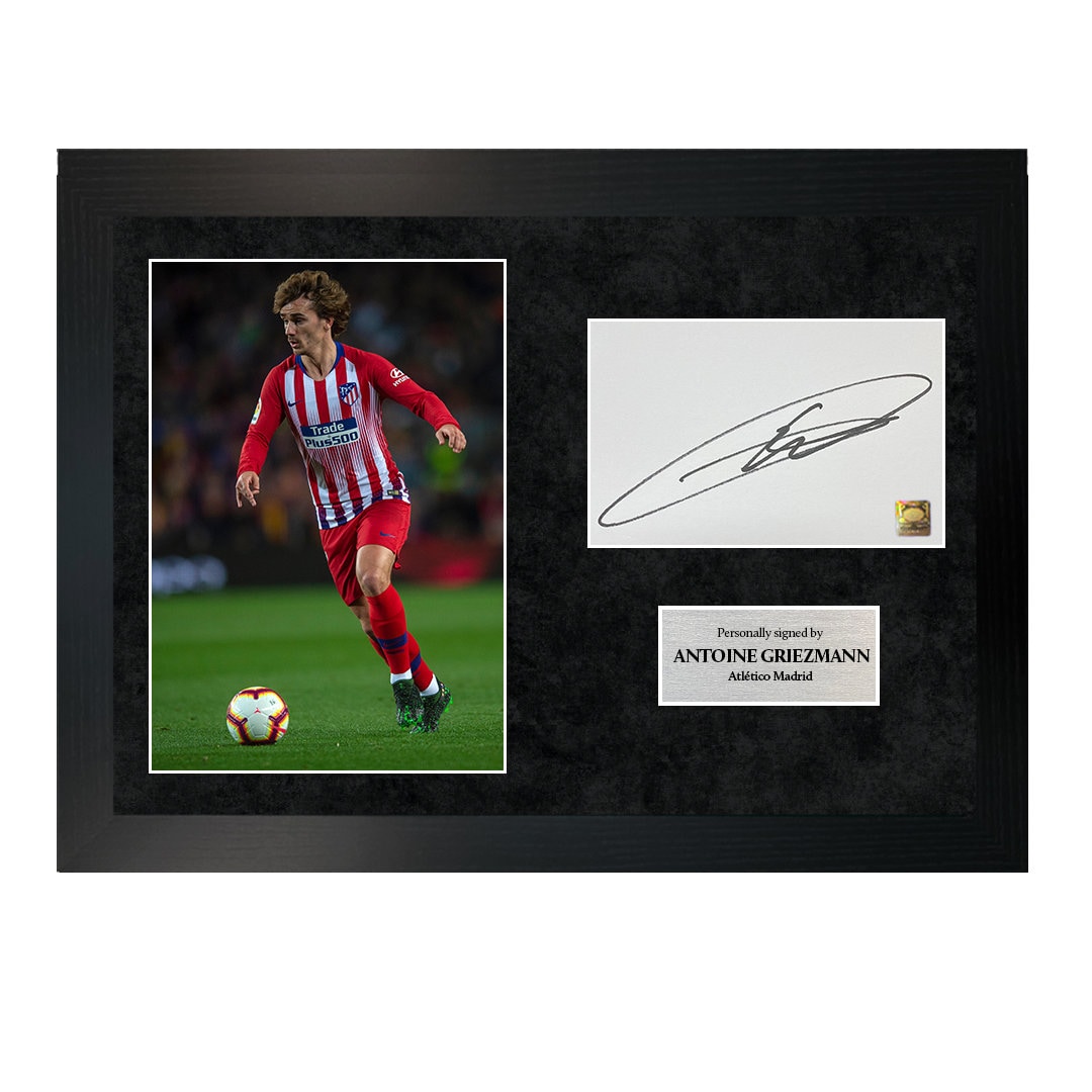 Antoine Griezmann A4 Hand-signed Photo Frame W/ COA - Etsy