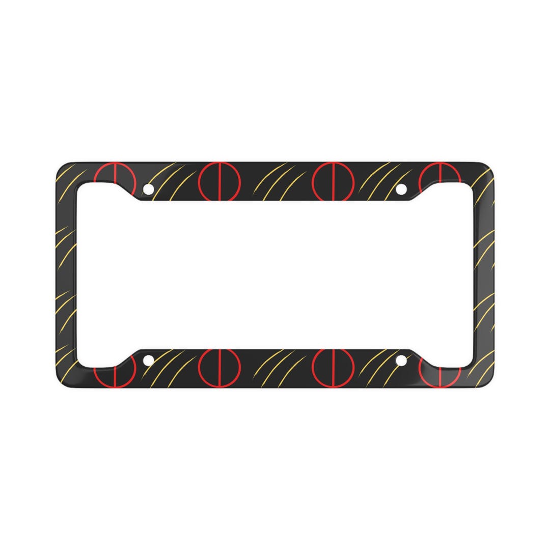 Deadpool, Wolverines, Inspired, License Plate Frame - Etsy