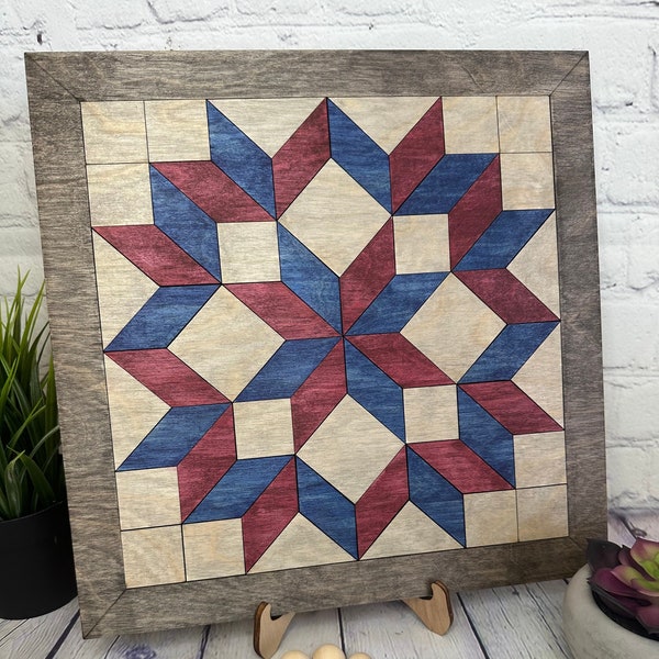 Star Barn Quilt - Etsy