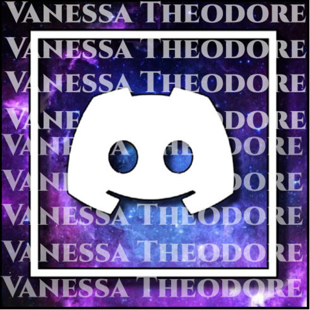 Galaxy Cluster Style 1 - Box DISCORD Logo | Digital Download Artwork ...