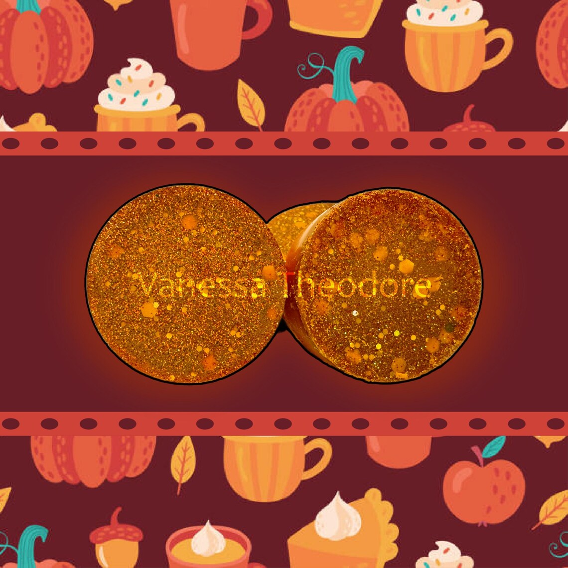 BAKERY BLEND: Pumpkin Apple Butter Round Wax Melts (4x) by Vanessa ...