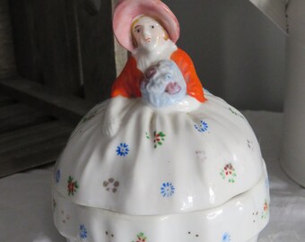 Half Doll Powder Box - Etsy