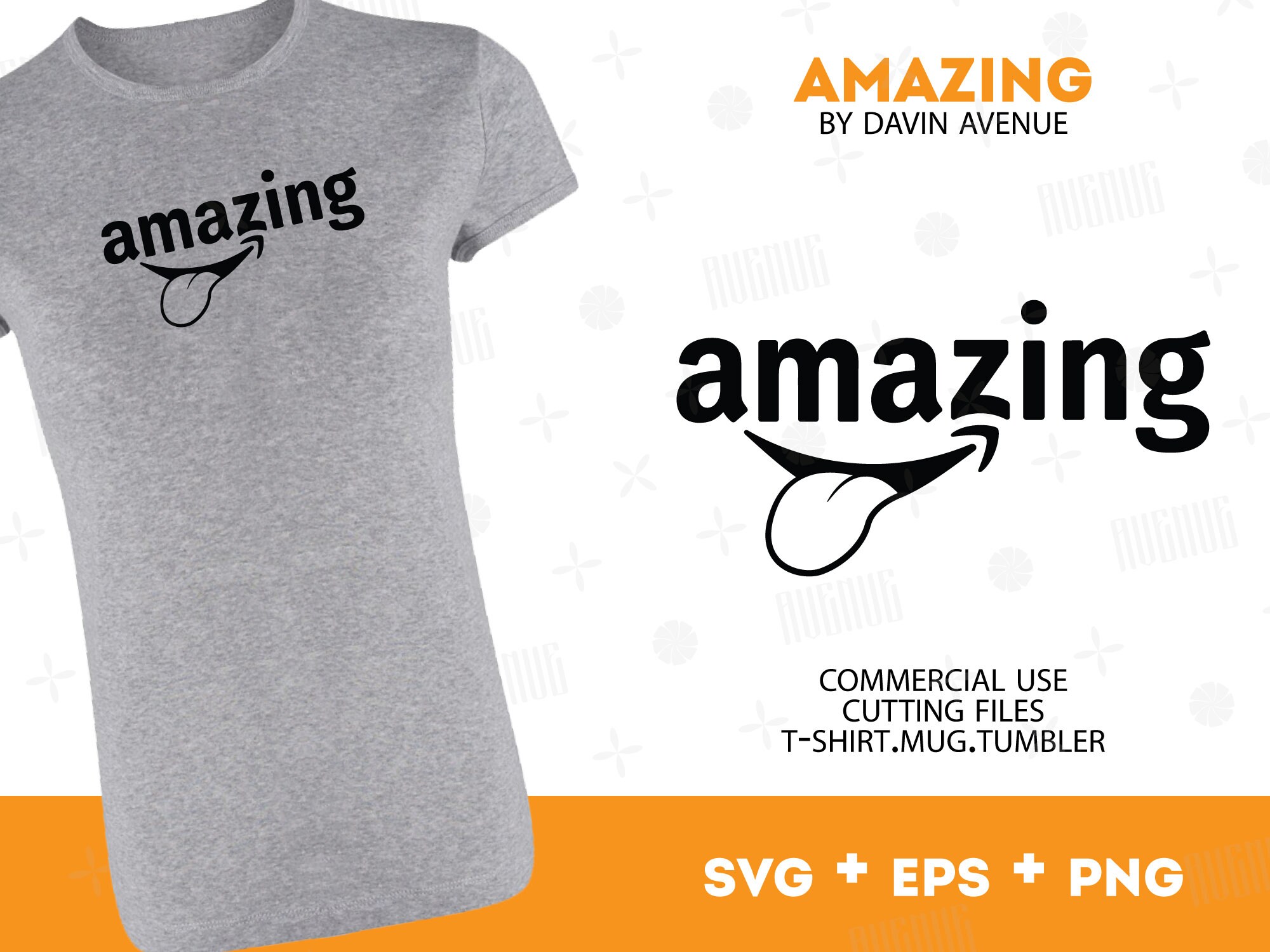 Amazing Logo Parody SVG File EPS File PNG File All Purpose - Etsy