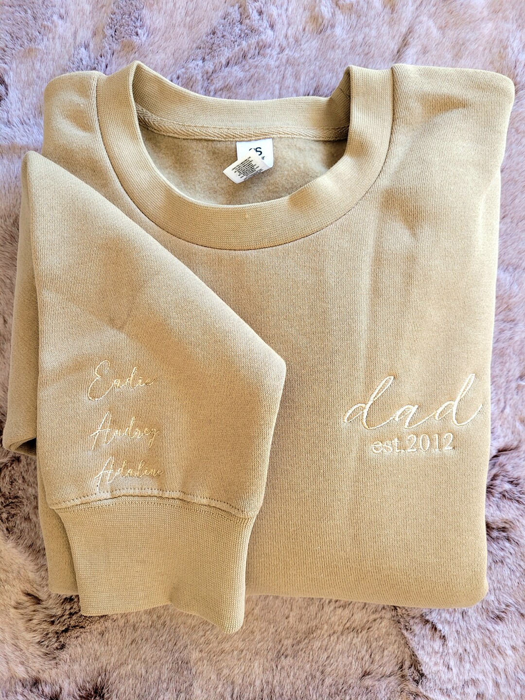 Embroidered Dad Sweater for Father Day Gift for New Dad Jumper for DAD ...