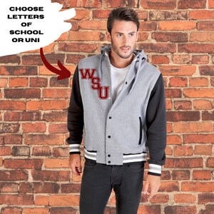 Custom Varsity Jacket Gift School Leaver Class End of Year Gift ...