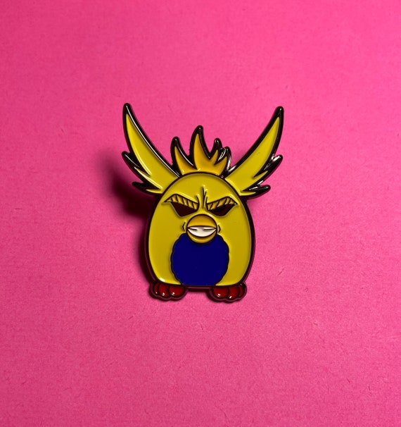 All Might Furby Enamel Pin | Etsy