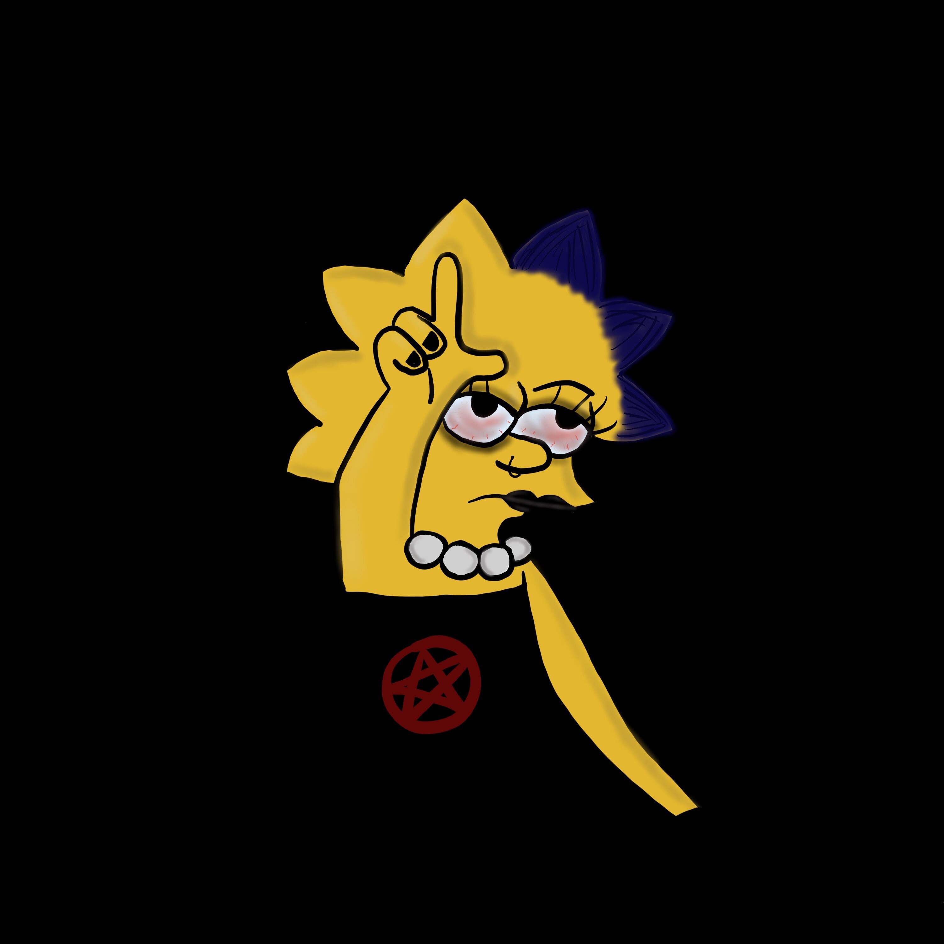Lisa Simpson Goth