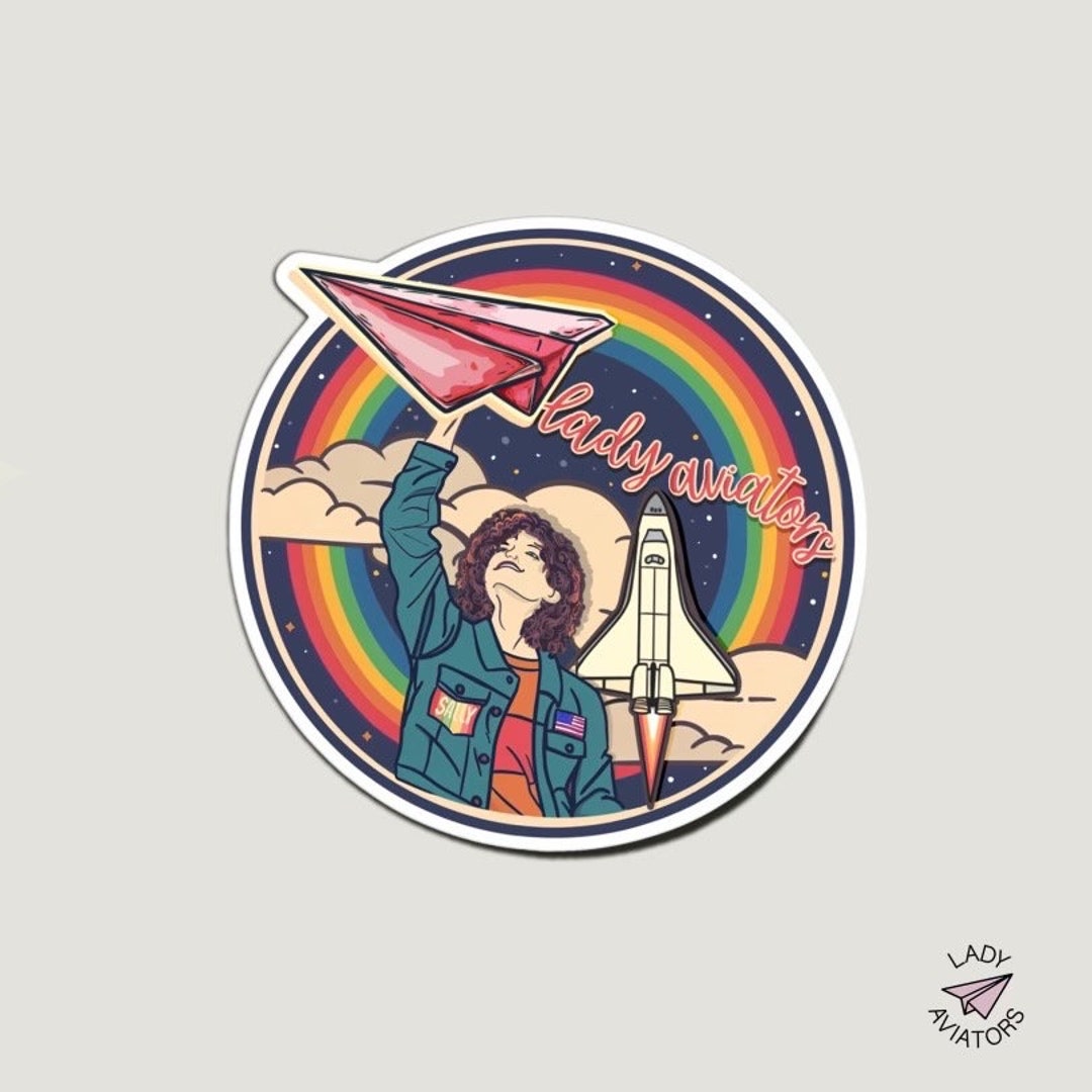 Lady Aviators Pride Sticker - Etsy