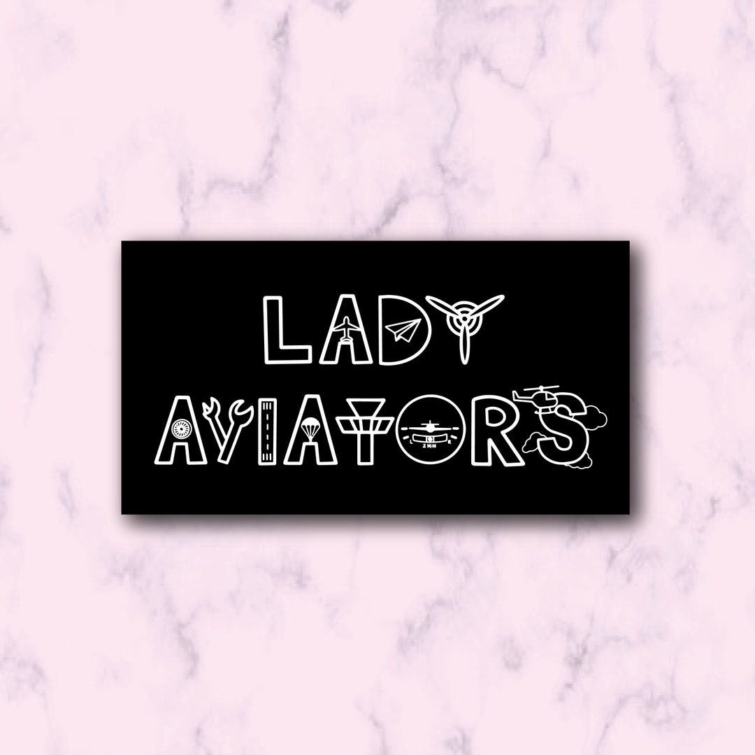 Lady Aviators "do It All" Sticker - Etsy