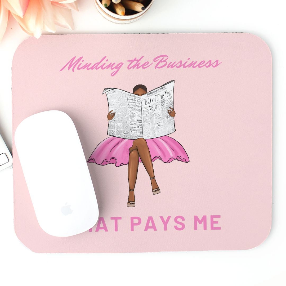 Get Inspired With Our Pink CEO Minding the Business That Pays Me Mouse ...