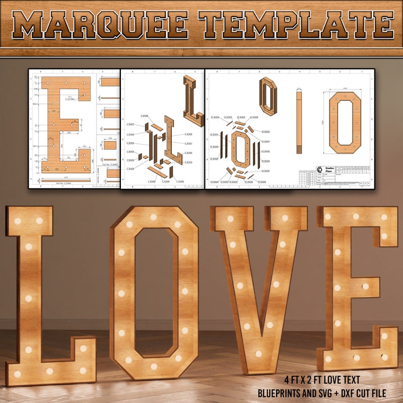 Marquee Letters - Etsy