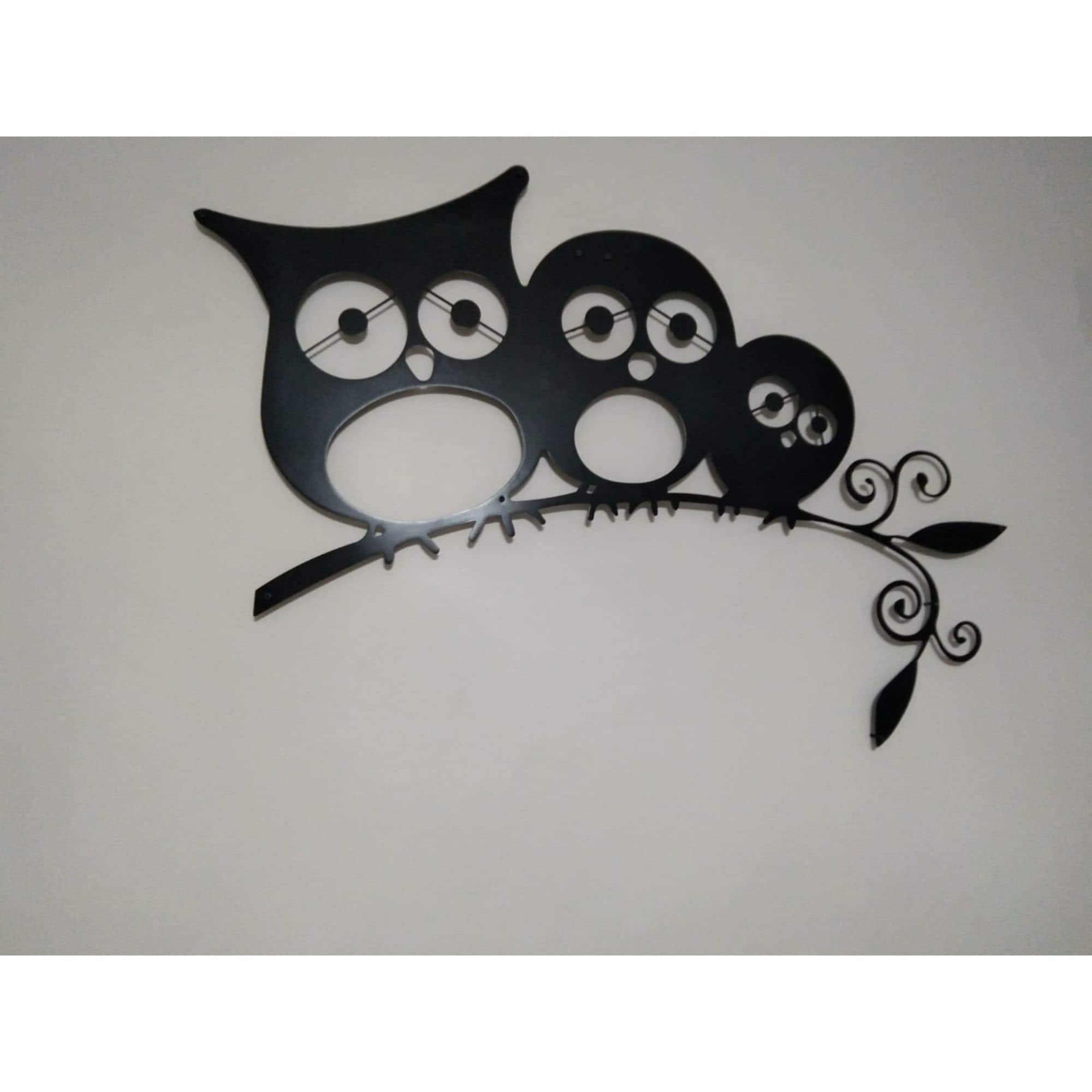 Owl Wall Decor Digital Lasercut .dxf .svg File - Etsy