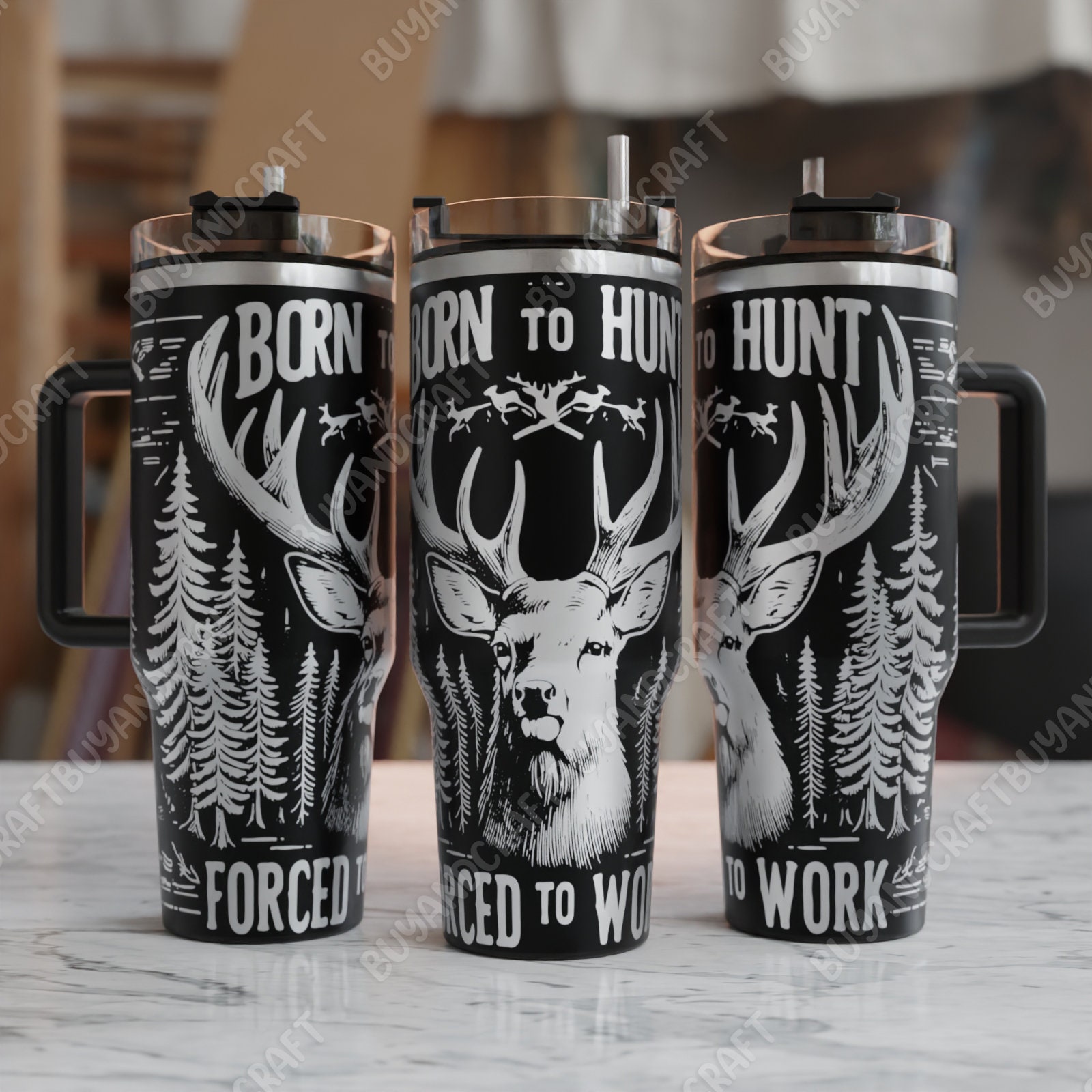 40oz Tumbler Wrap, Hunting Tumbler Laser Design, Tumbler Laser Engraved ...