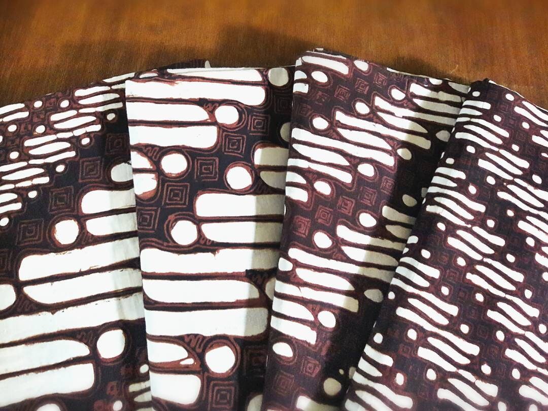 2.3 Yd SIDO ASIH Classic Motif Batik Cap Sogan Jogja, Indonesian Hand ...