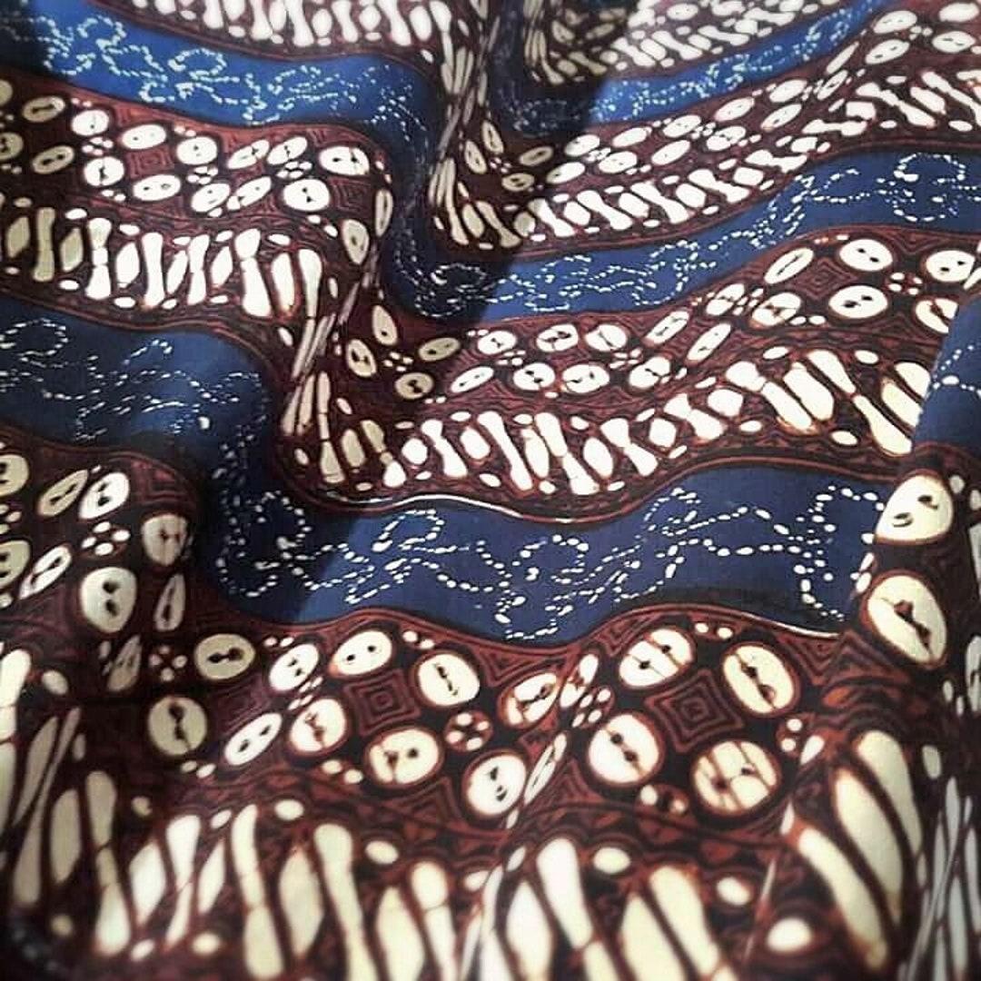 2.2 Yd WINARNAN Classic Motif Batik Cap Sogan Jogja Indonesia ...