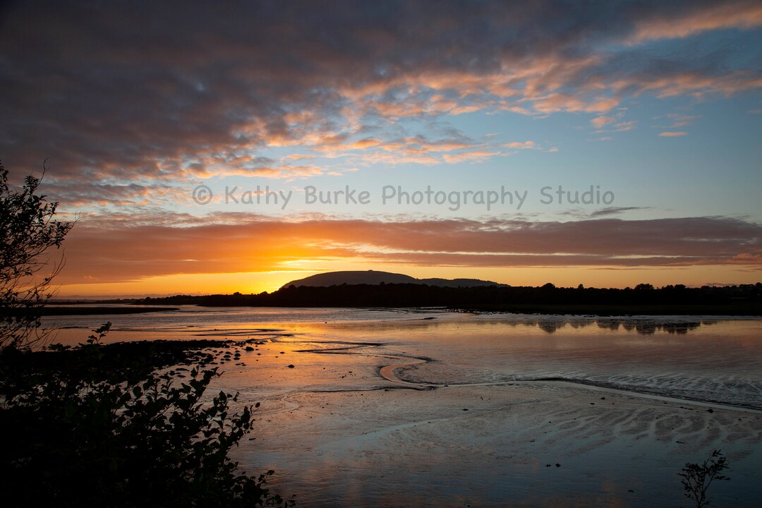 Ballisodare Bay Sligo Sunset 01 - Etsy
