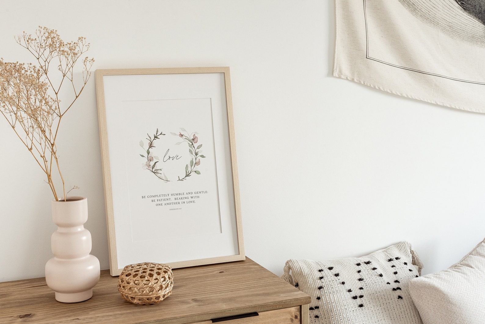 Bible Verse Wedding Gift Christian Couple Wall Art - Etsy