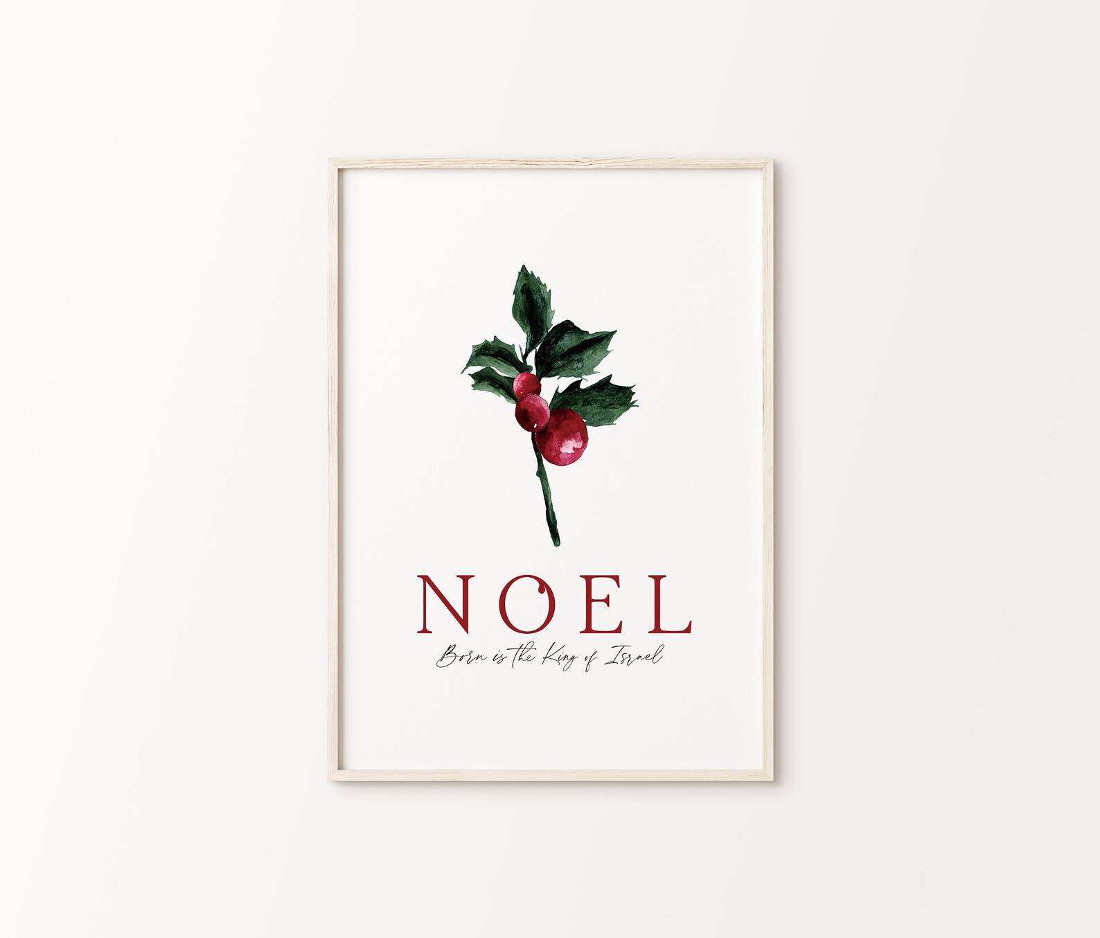 Noel, Noel Sign, Noel Printable Wall Art, Christmas Wall Art, Christmas ...