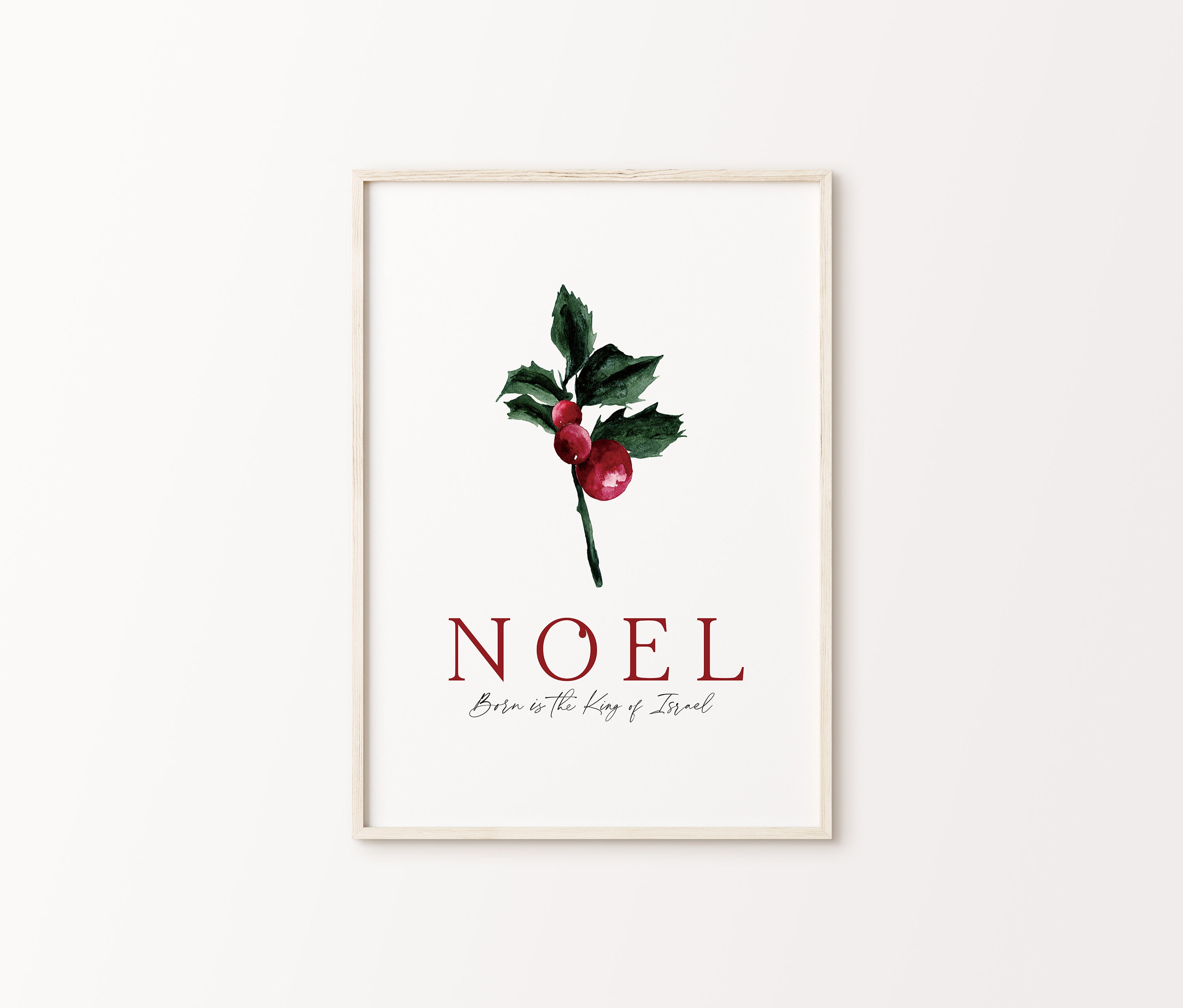 Noel, Noel Sign, Noel Printable Wall Art, Christmas Wall Art, Christmas ...