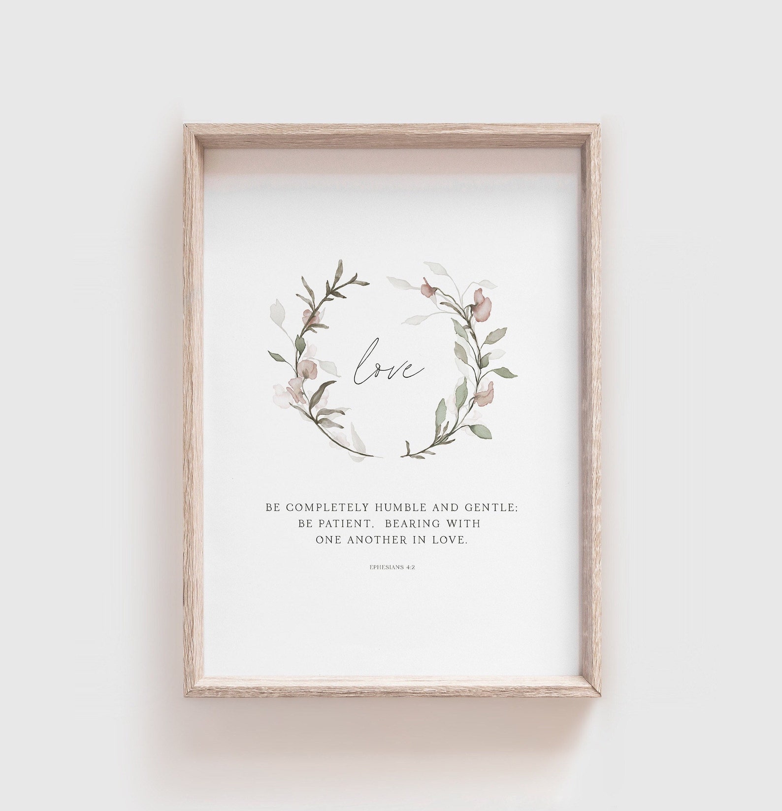 Bible Verse Wedding Gift Christian Couple Wall Art - Etsy