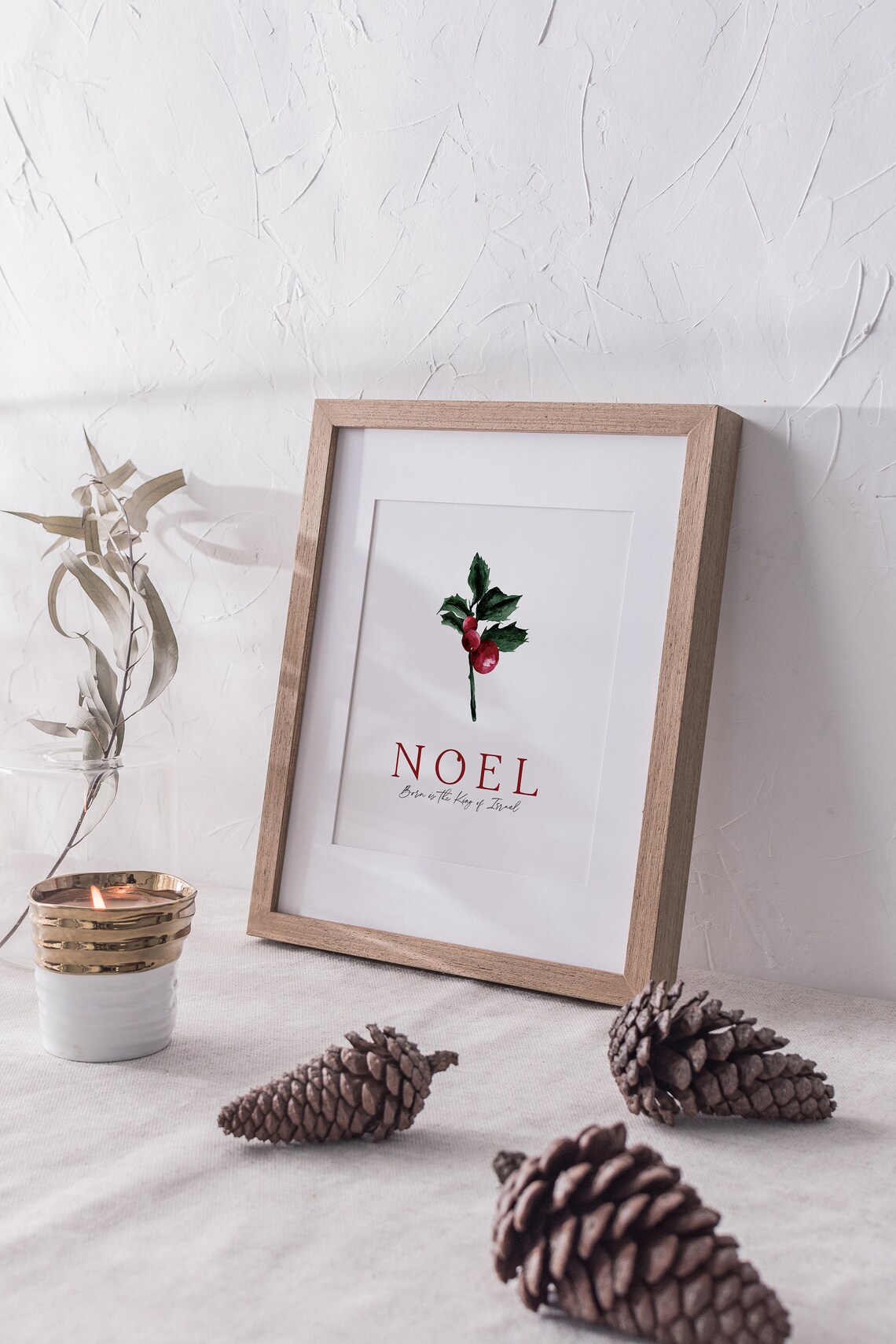 Noel Noel Sign Noel Printable Wall Art Christmas Wall Art - Etsy