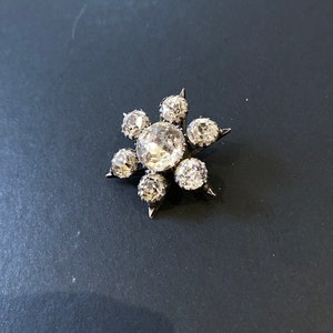 Antique Silver & Paste Star Brooch - Birmingham 1891 - Etsy UK