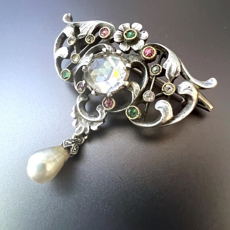 Edwardian Name Brooch - Etsy