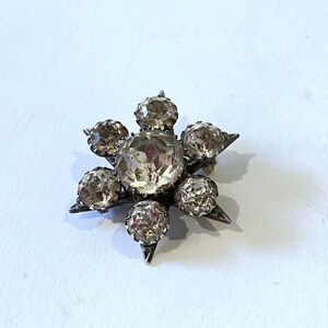 Antique Silver & Paste Star Brooch - Birmingham 1891 - Etsy UK