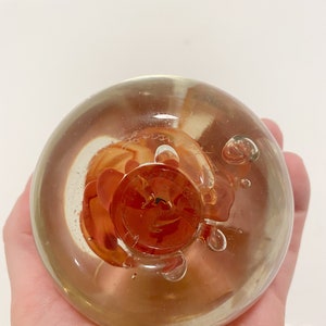 Vintage Brian Lonsway Art Glass Paperweight - Etsy