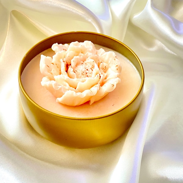 Flower Embedded Candles - Etsy