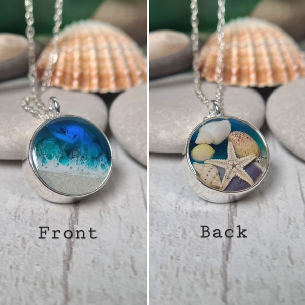 Ocean Pendant - Etsy