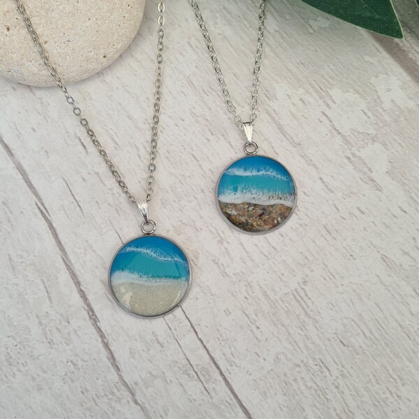 Ocean Pendant - Etsy